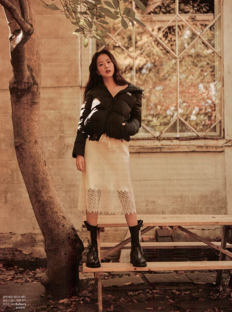 Jisoo BLACKPINK Stars ELLE KOREA Magazine December 2019 Issue